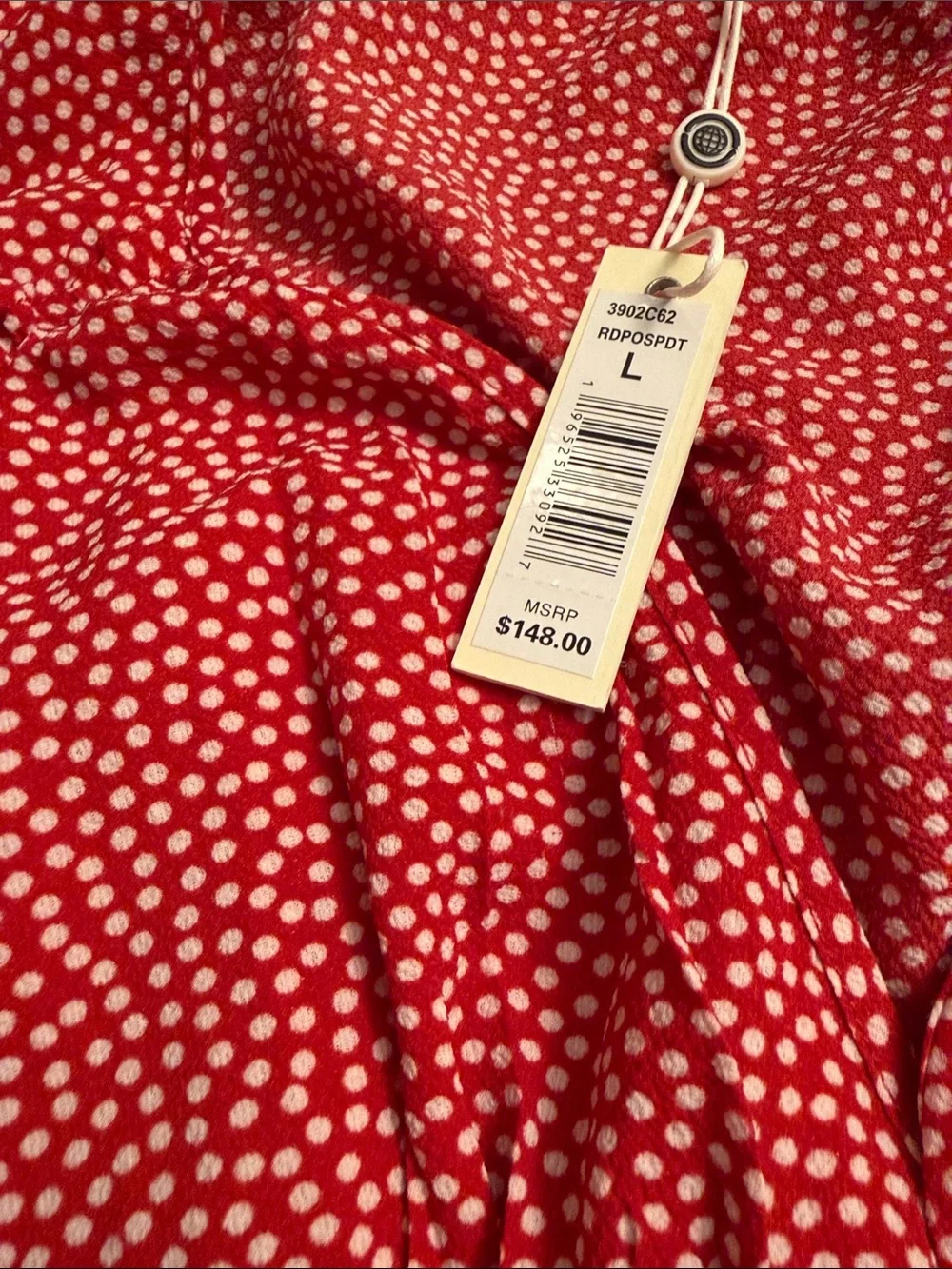 Max Studio | Dresses | Max Studio Red Polka Dot Maxi Dress | Poshmark